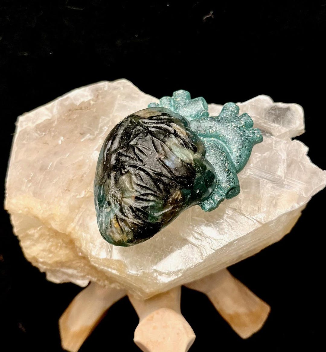 Empath Protection Heart Orgonite – Wellness Art - Etsy