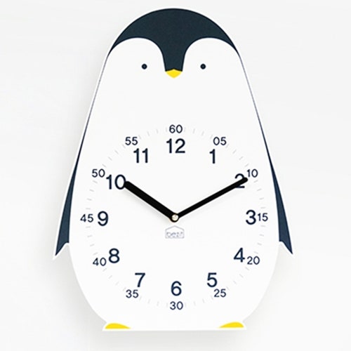 Penguin Clock | Etsy