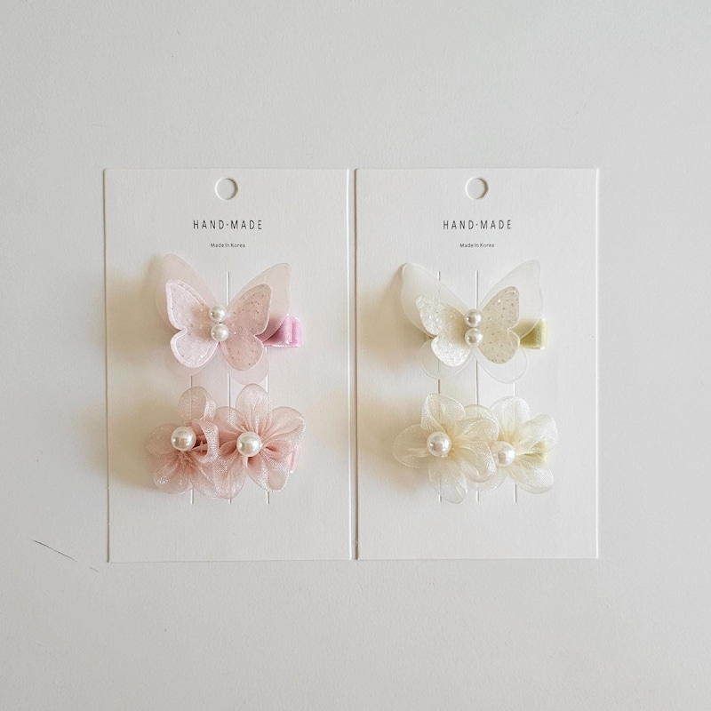 Korean Hair Clip Butterfly - Etsy
