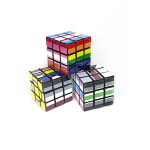 Pride Flags 3x3 Puzzle Cube ~ Custom Pride Working Puzzle ...
