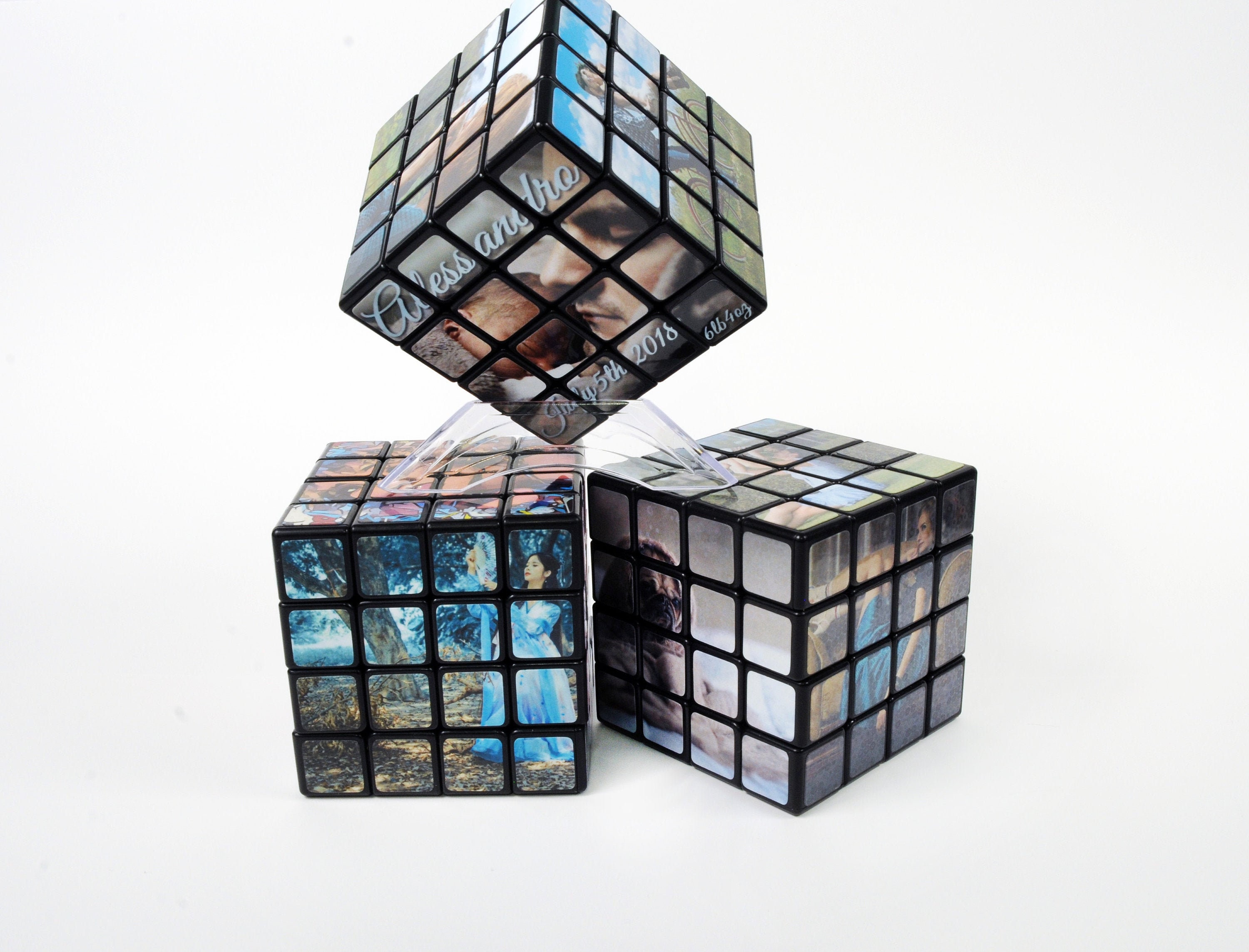 Custom Puzzle Cube 4x4 Personalized Working Puzzle Create - Etsy