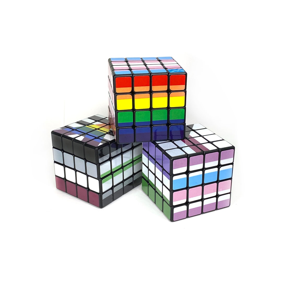 Pride Flags 4x4 Puzzle Cube ~ Custom Pride Working Puzzle ...