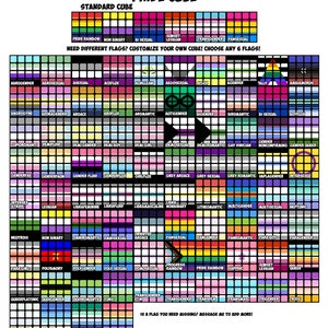 Pride Flags 4x4 Puzzle Cube ~ Custom Pride Working Puzzle ...