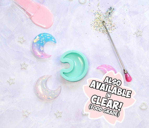 Crescent Moon Silicone Mould Handmade Silicon Mould for - Etsy