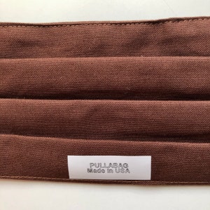 Solid Brown FACE MASK - Etsy