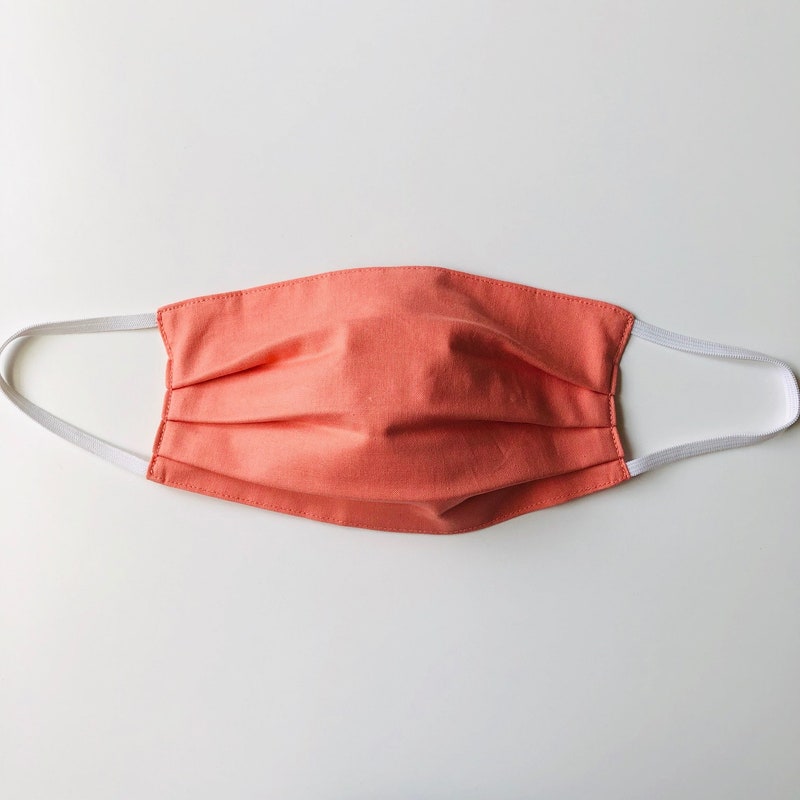 Coral Face Mask - Etsy