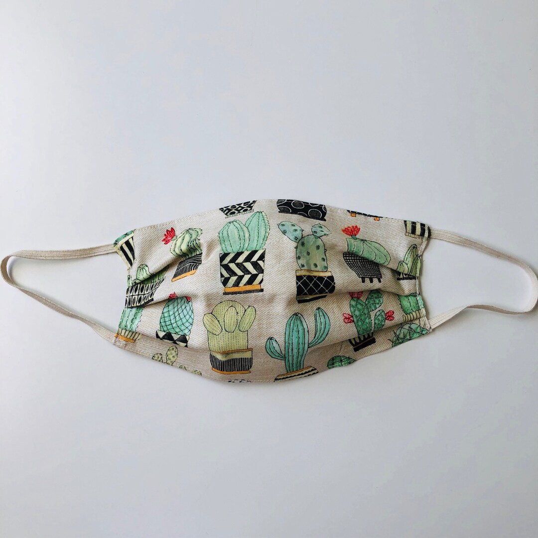 Cactus Face Mask - Etsy