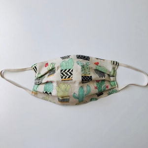 Cactus Face Mask - Etsy