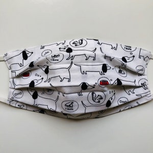 Wiener Dogs Face Mask - Etsy