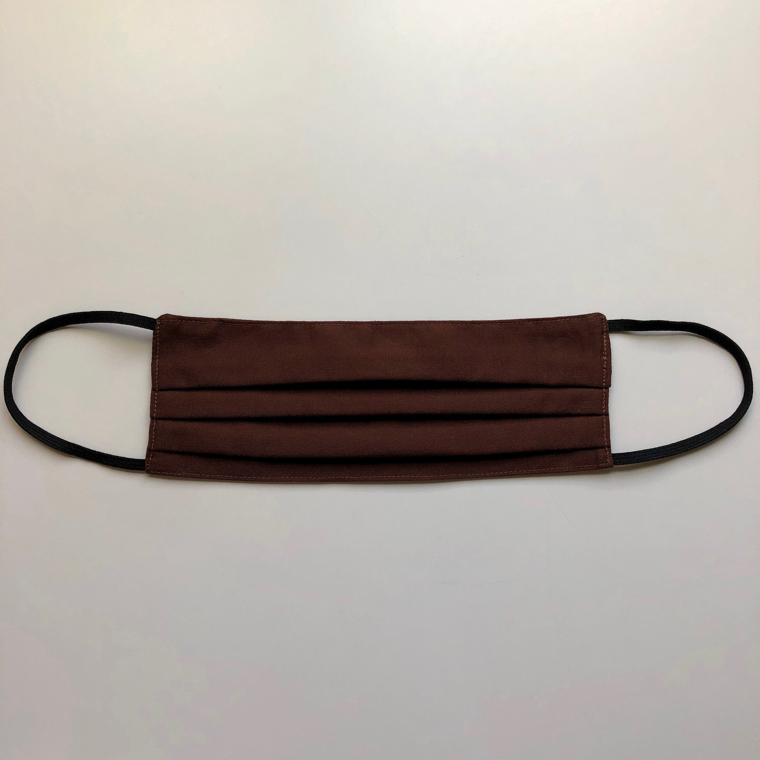 Solid Brown FACE MASK | Etsy