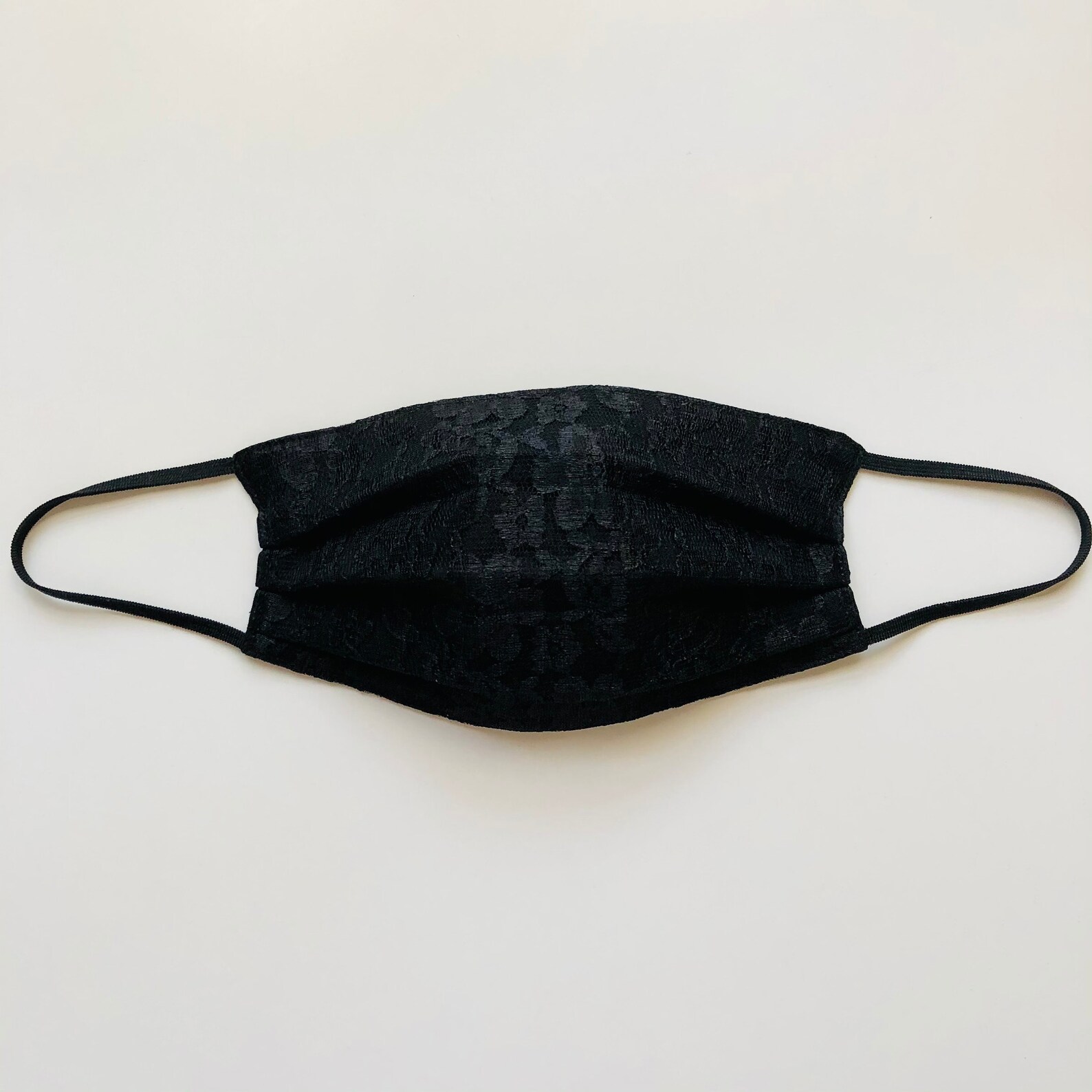 LACE Black Face Mask - Etsy