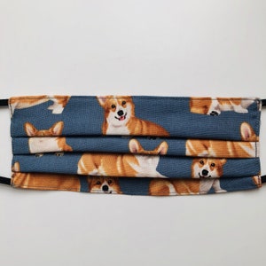 Corgis Face Mask - Etsy
