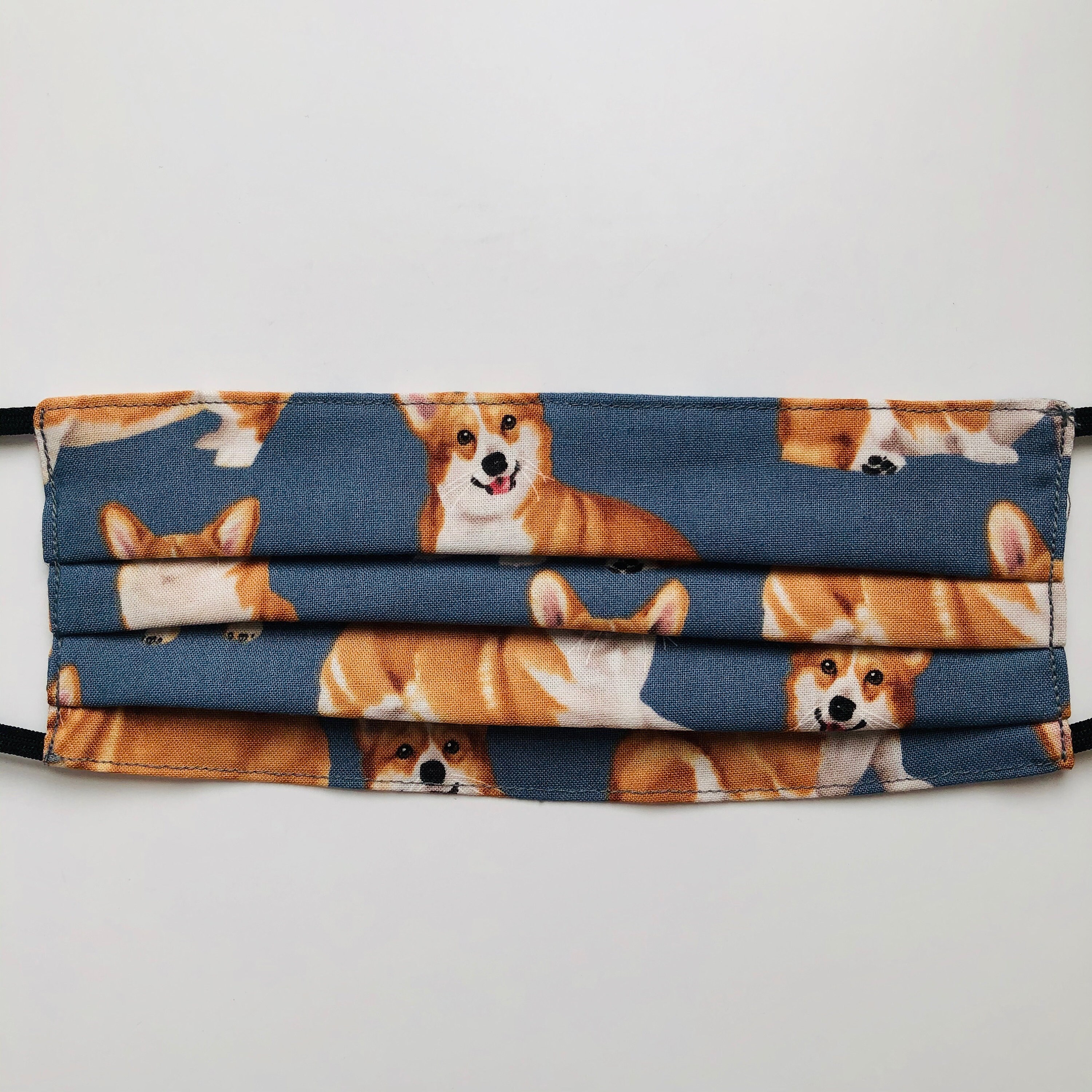 Corgis Face Mask - Etsy