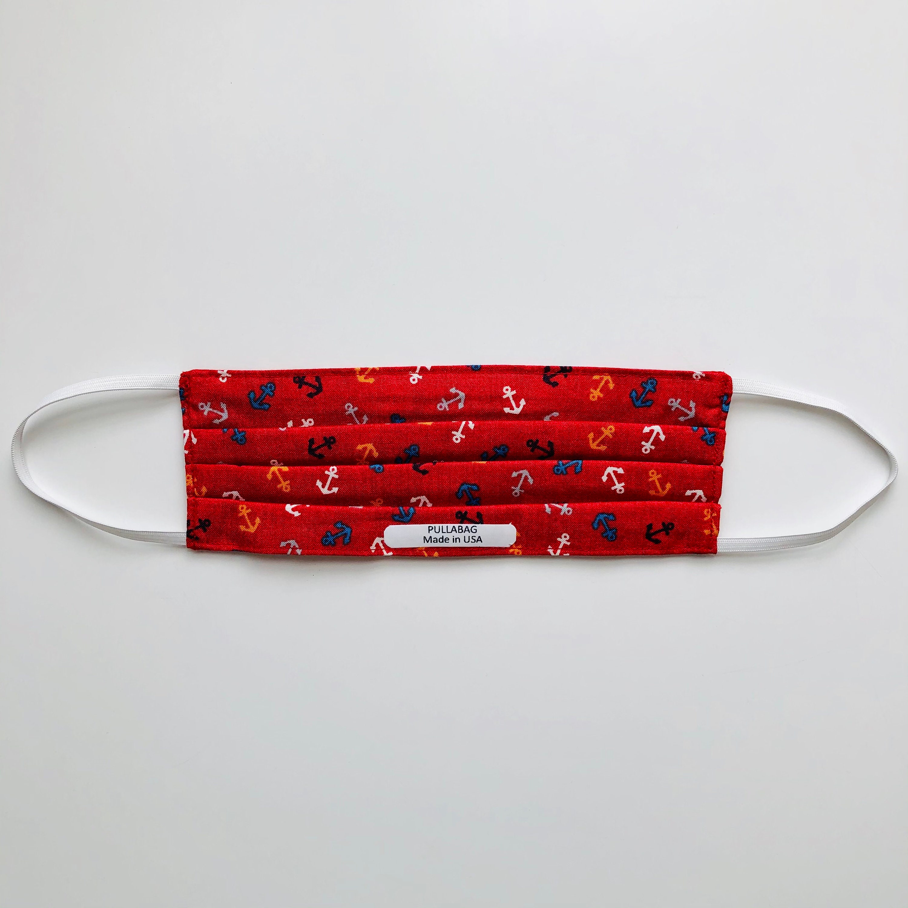 Red Anchor Face Mask - Etsy