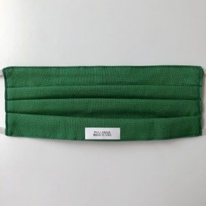 GREEN FACE MASK - Etsy