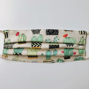 Cactus Face Mask - Etsy