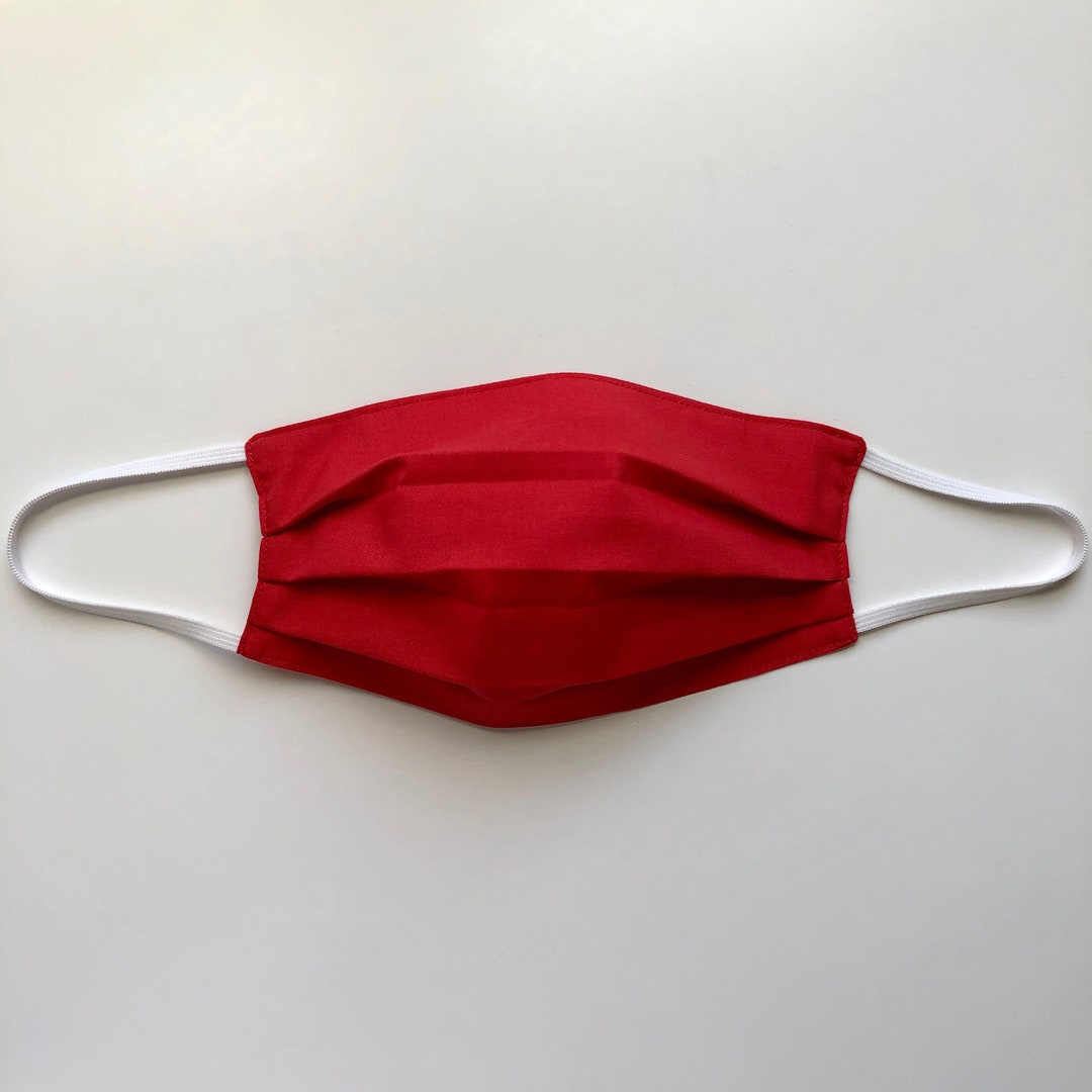 RED Ll FACE MASK - Etsy