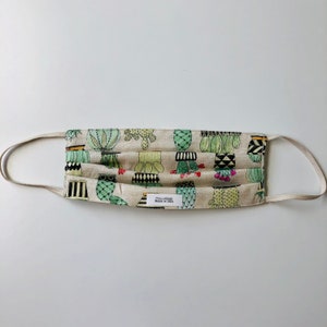 Cactus Face Mask - Etsy