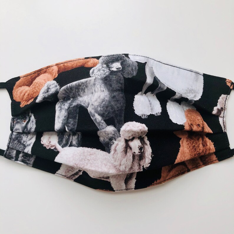 Poodles Face Mask | Etsy