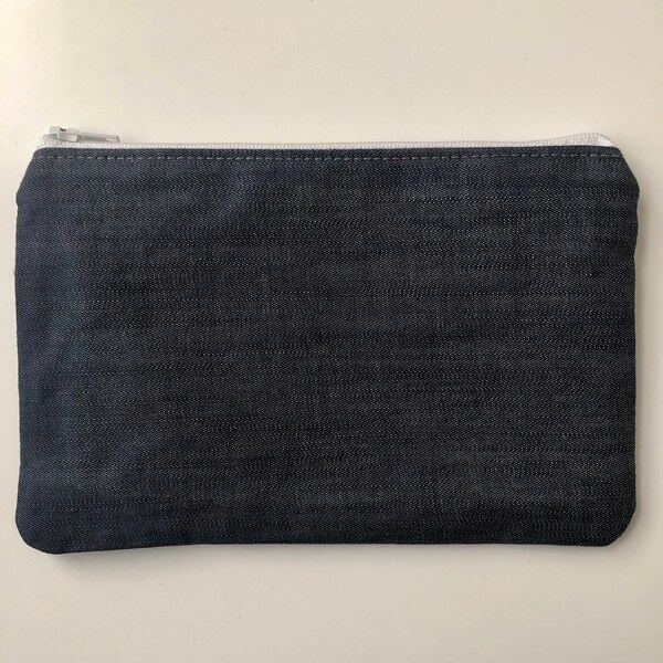 Denim Pouch - Etsy