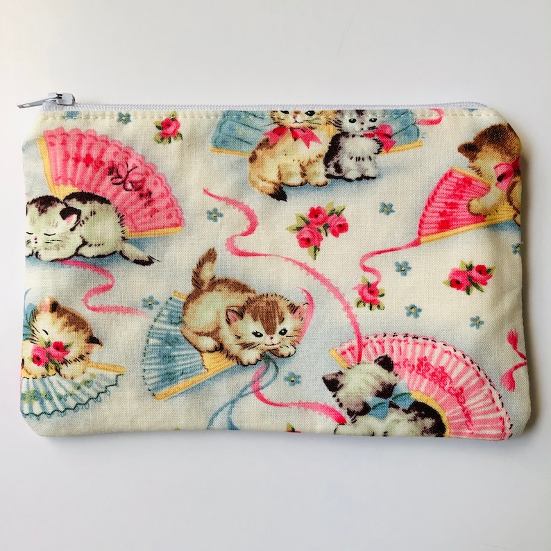 Lovely Kittens Pouch - Etsy