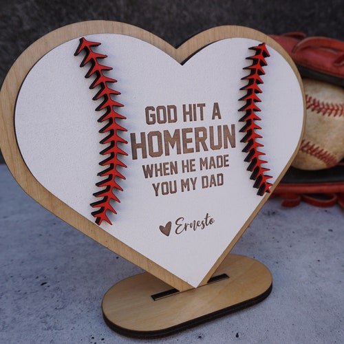 Baseball Fathers Day Gift for Dad Gift From Kids to Dad - Etsy