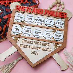 Baseball Coach Gift,coach Gifts Baseball,personalized Gift for Coach ...