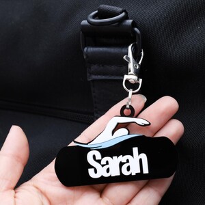 Swimmer Keychain,swim Team Gift,athlete Gift,team Spirit Gift,swimming ...