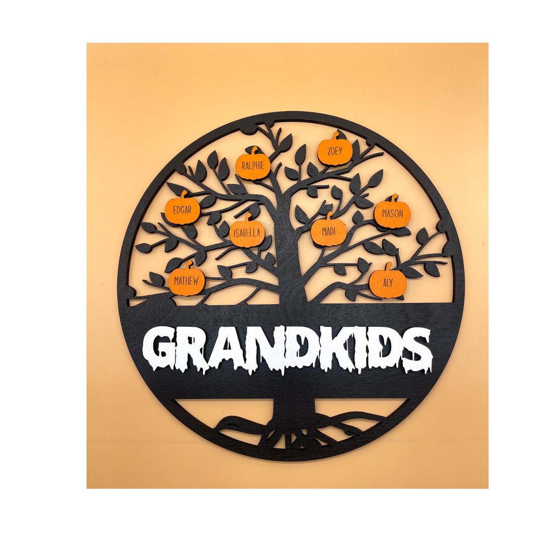 Spooky Family Tree,halloween Decor,halloween,halloween Gifts,halloween ...