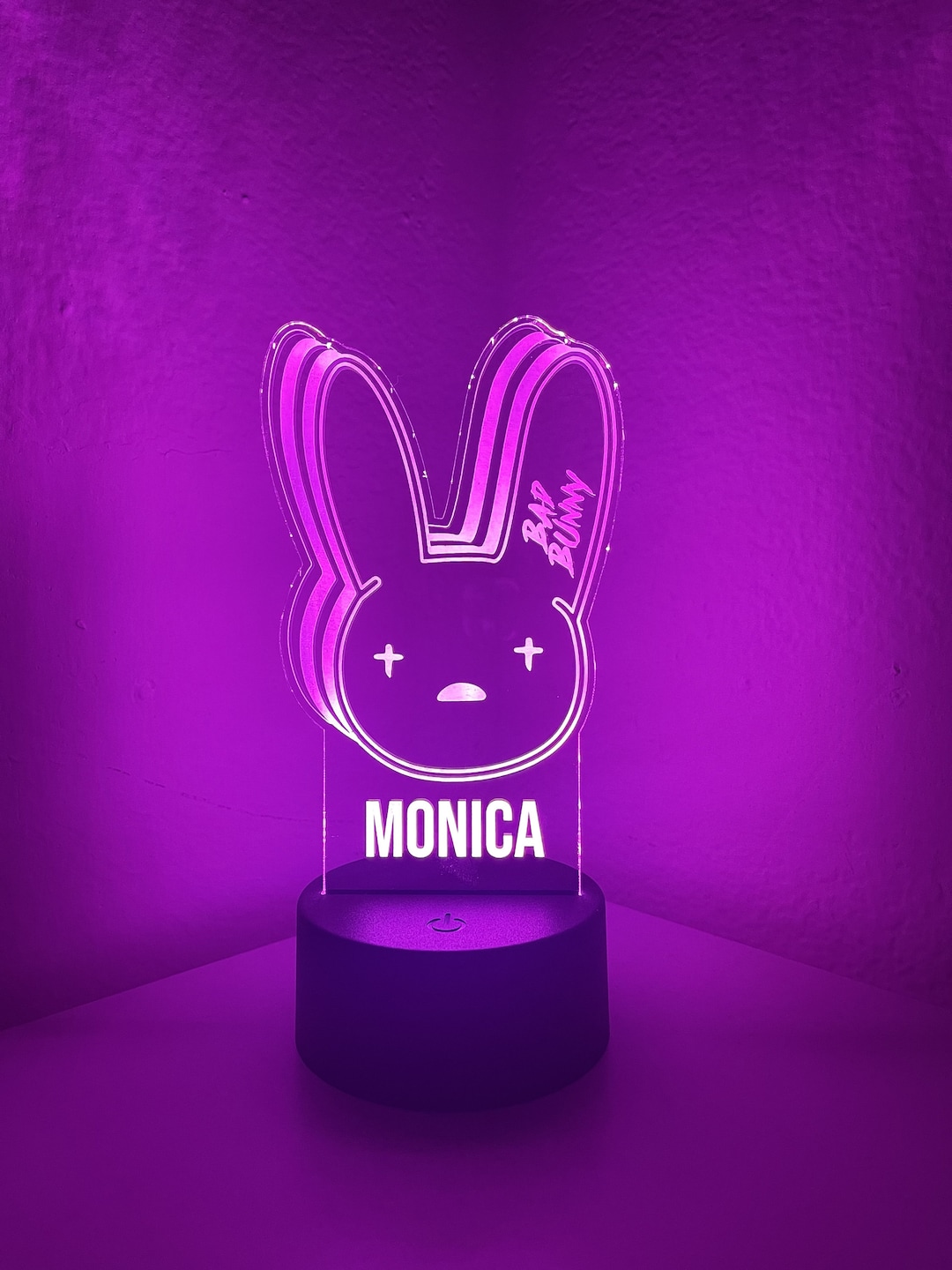 Bad Bunny,night Light,led Lamps,bad Bunny Merch,lamp for Kids,night ...