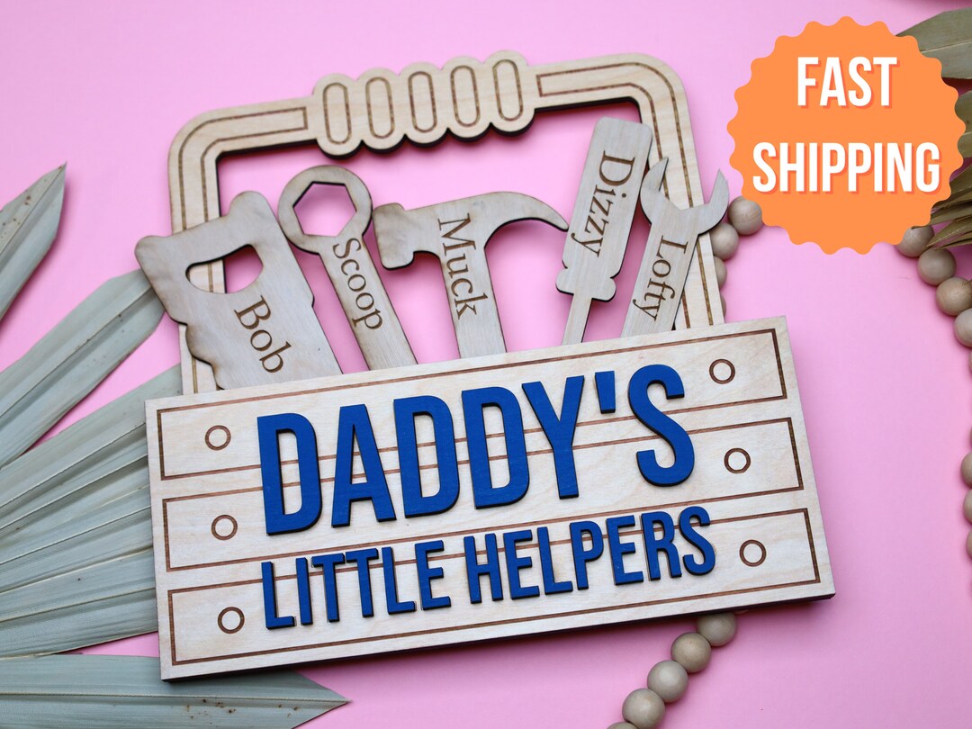 Daddys Little Helpers,gift for Dad,fathers Day Gift,christmas Gift ...