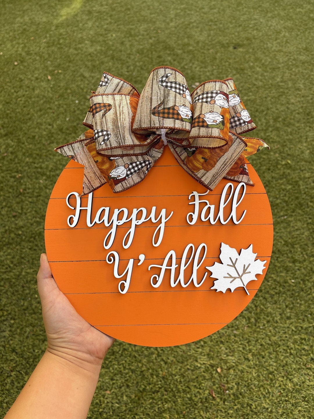 Happy Fall Yall Gnomes,personalized Gift,halloween Decor,fall Decor ...