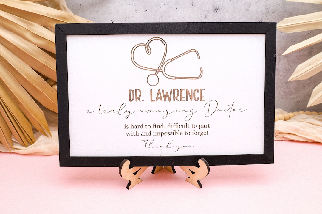 Thank You Gift for Doctor,medical Doctor Gift,doctors Day Gift,best ...