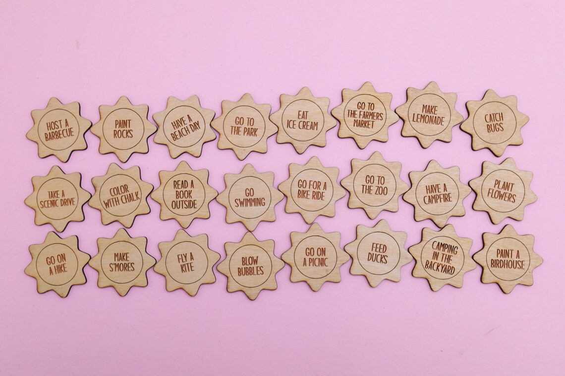 Kids Reward Tokens,task Rewards,summer Bucket List,kids Incentive Task ...
