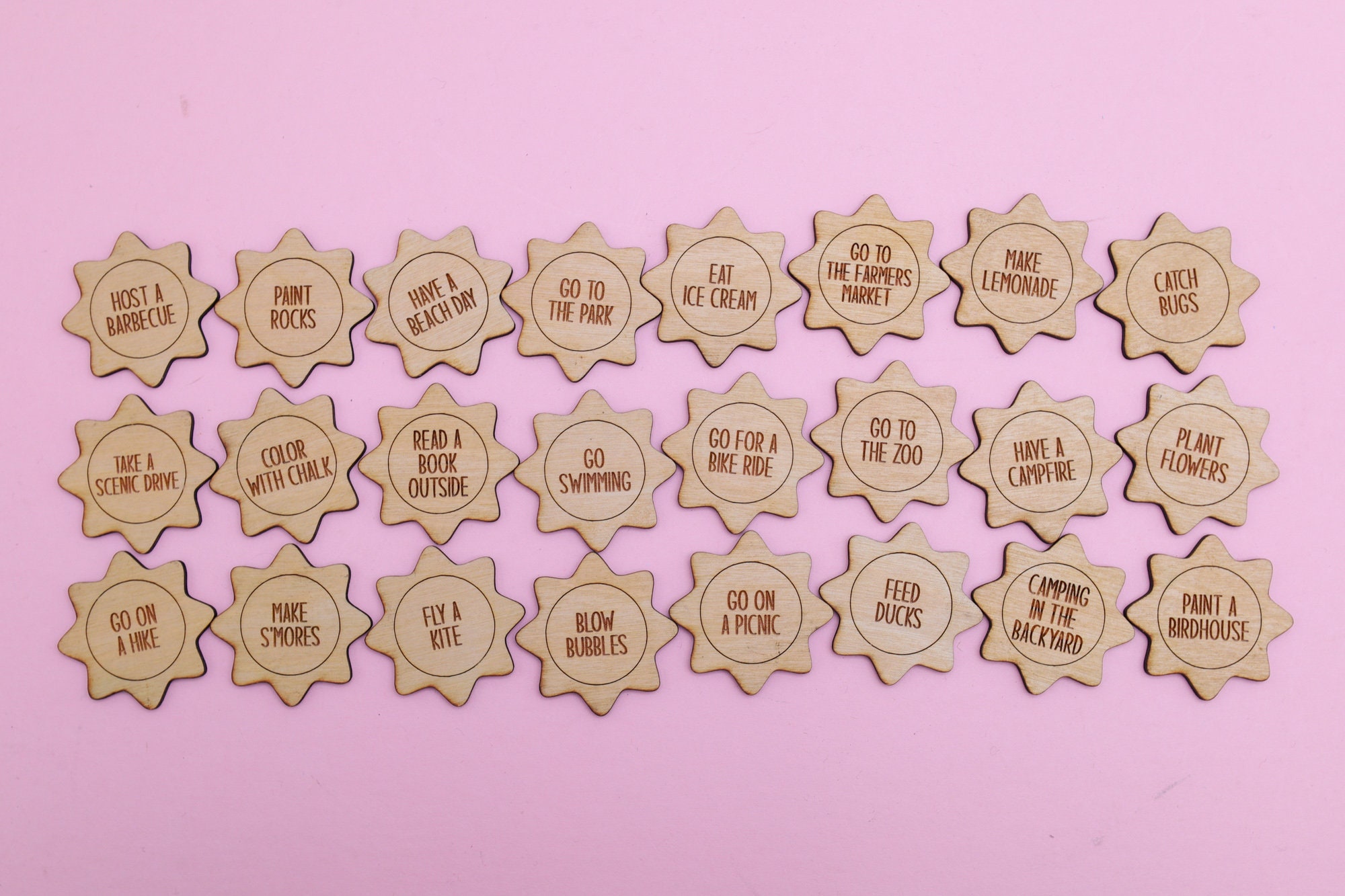 Kids Reward Tokens,task Rewards,summer Bucket List,kids Incentive Task ...