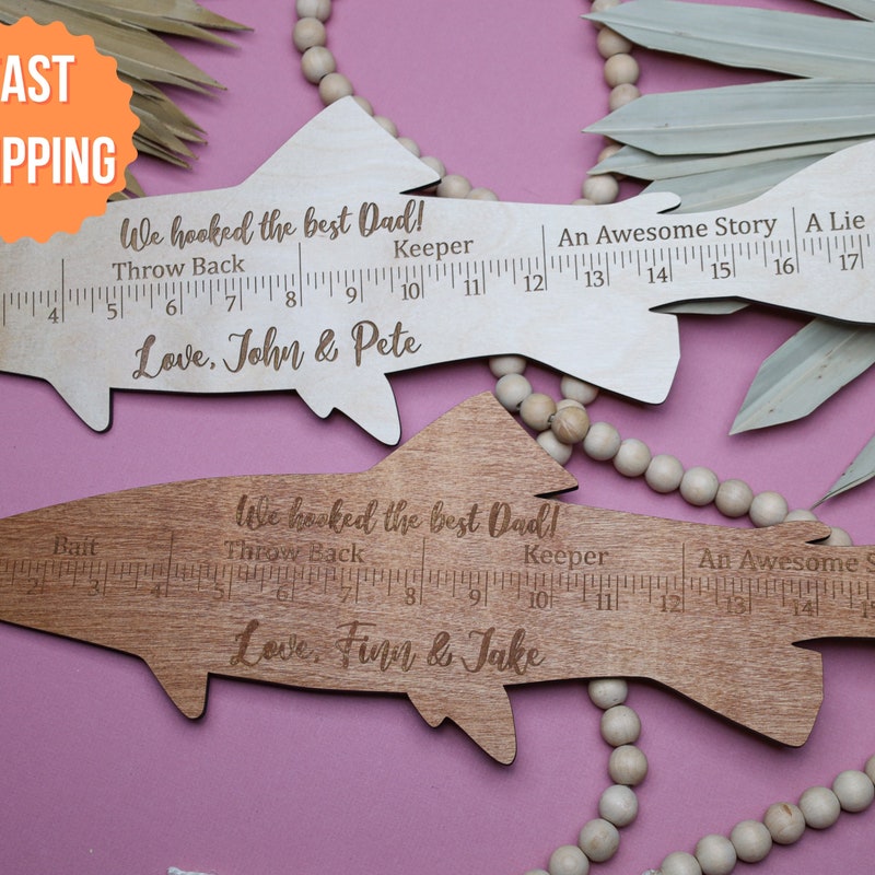 Fish Ruler Svg - Etsy