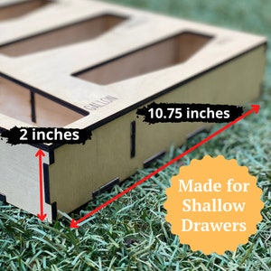 Handmade Birch Plywood Bag Organizer: Kitchen Drawer Storage - Etsy