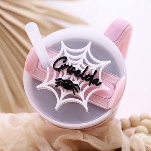 Halloween Name Topper,halloween Decor,halloween Name Plate,tumbler ...
