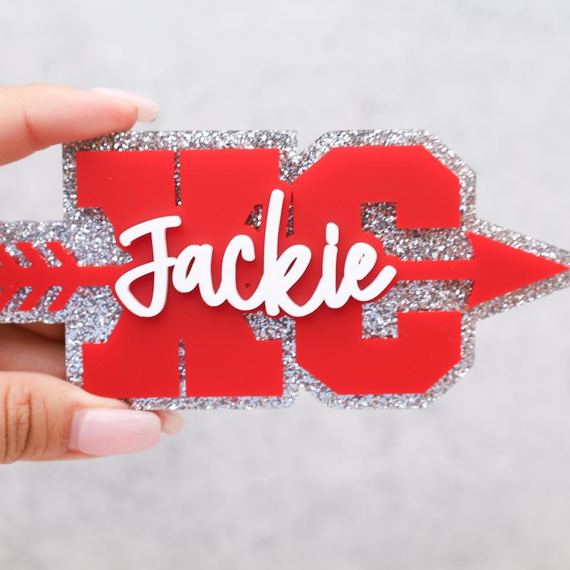 Cross Tag for Backpack - Etsy