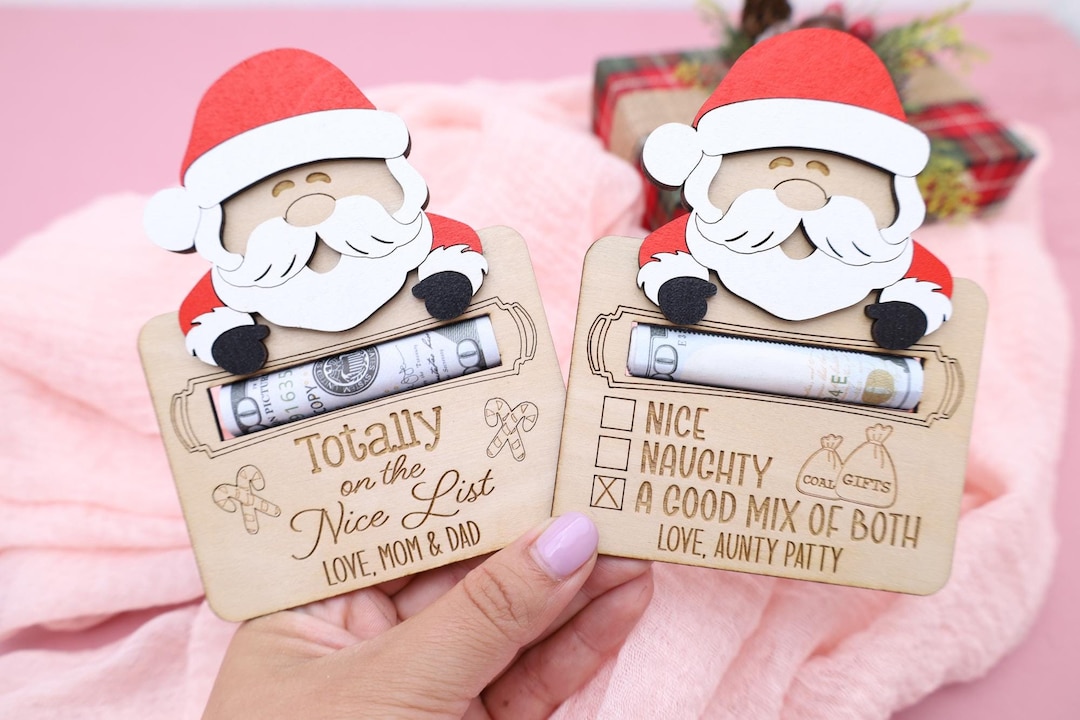 Christmas Money Holder,christmas Gift for Kids,christmas Cash Holder ...