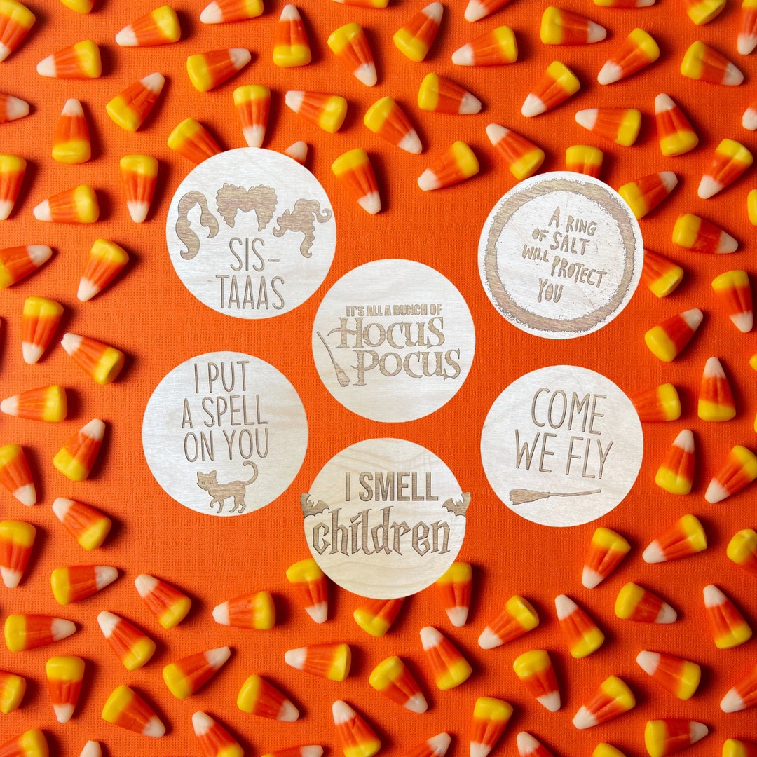 Hocus Pocus, Coasters,gift for Mom,personalized Gift,halloween Tag ...