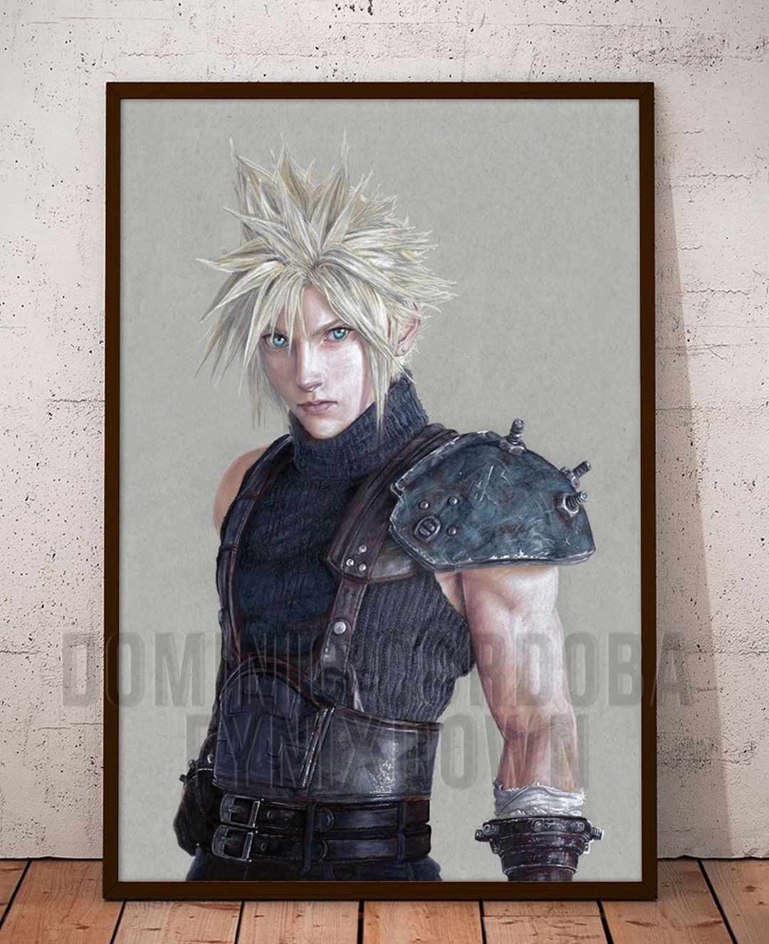 CLOUD STRIFE Final Fantasy 7 Art Print - Etsy