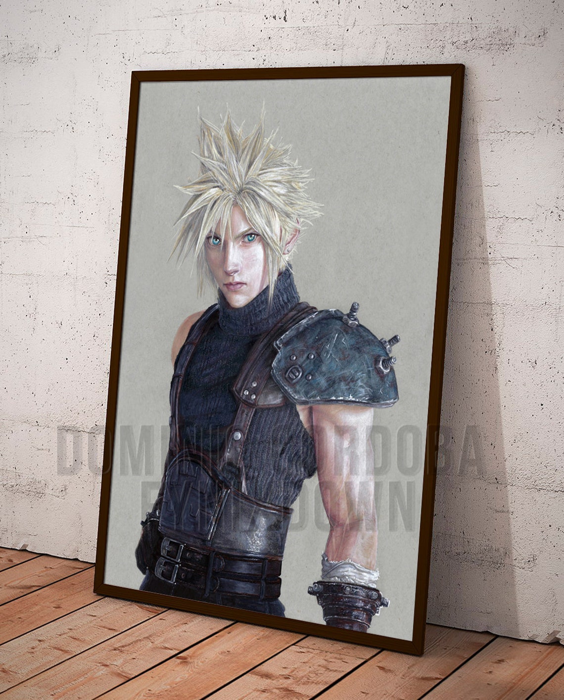 CLOUD STRIFE Final Fantasy 7 Art Print - Etsy