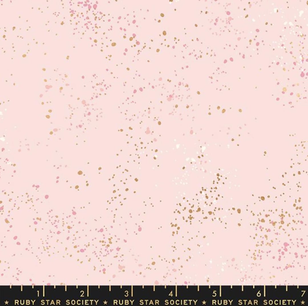 Speckled Metallic Pale Pink by Ruby Star Society - Etsy