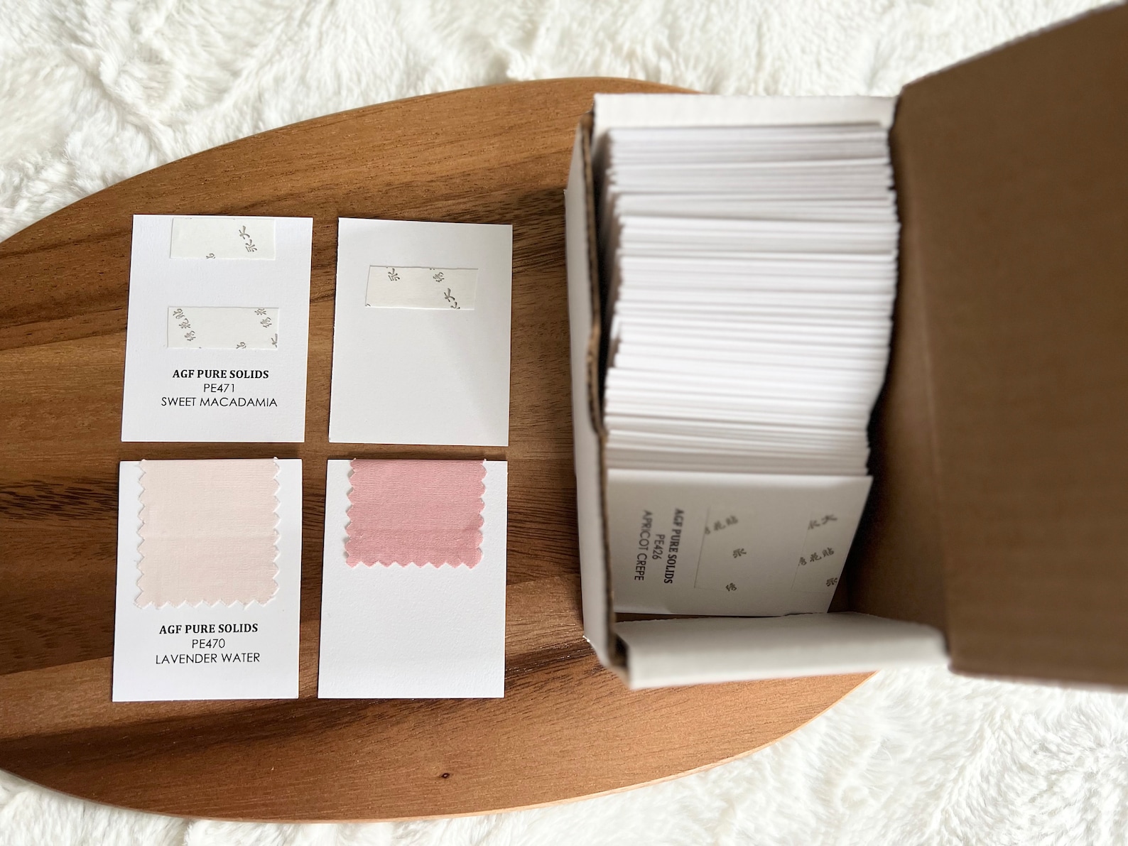 AGF Pure Solids PDF Template for Individual Fabric Swatches Digital ...