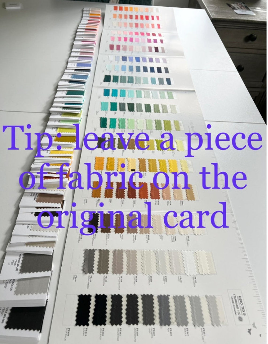 AGF Pure Solids PDF Template for Individual Fabric Swatches Digital ...