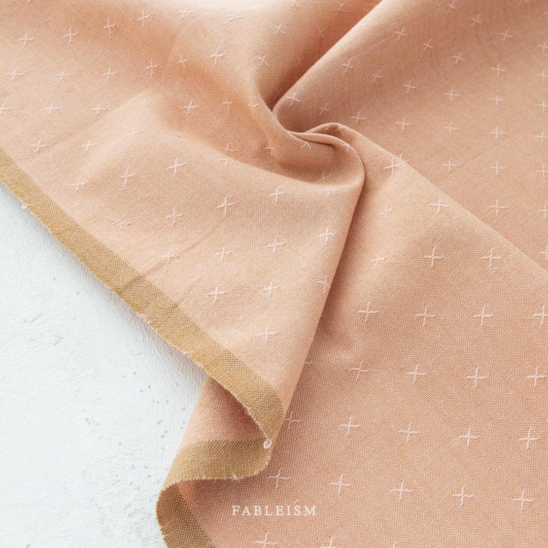 Pink Sand Sprout Woven Fabric by Fableism FSW-07 - Etsy