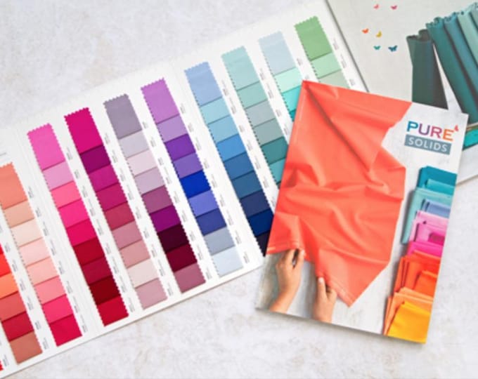 AGF Pure Solids Color Card - 203 Colors - Etsy