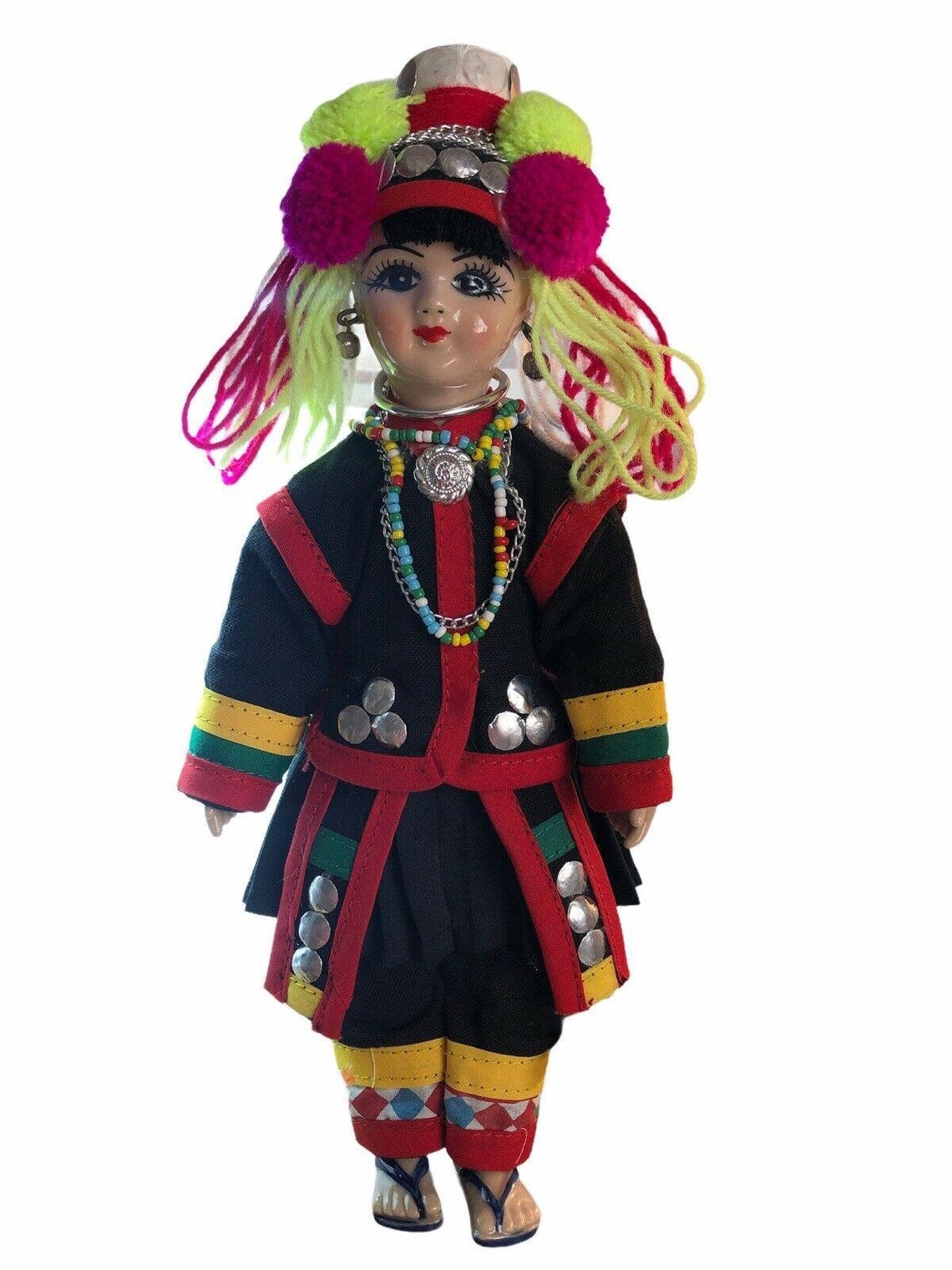 Asian Inspired Hmong Traditional Tribe Doll Ceramic Handicraft | Etsy