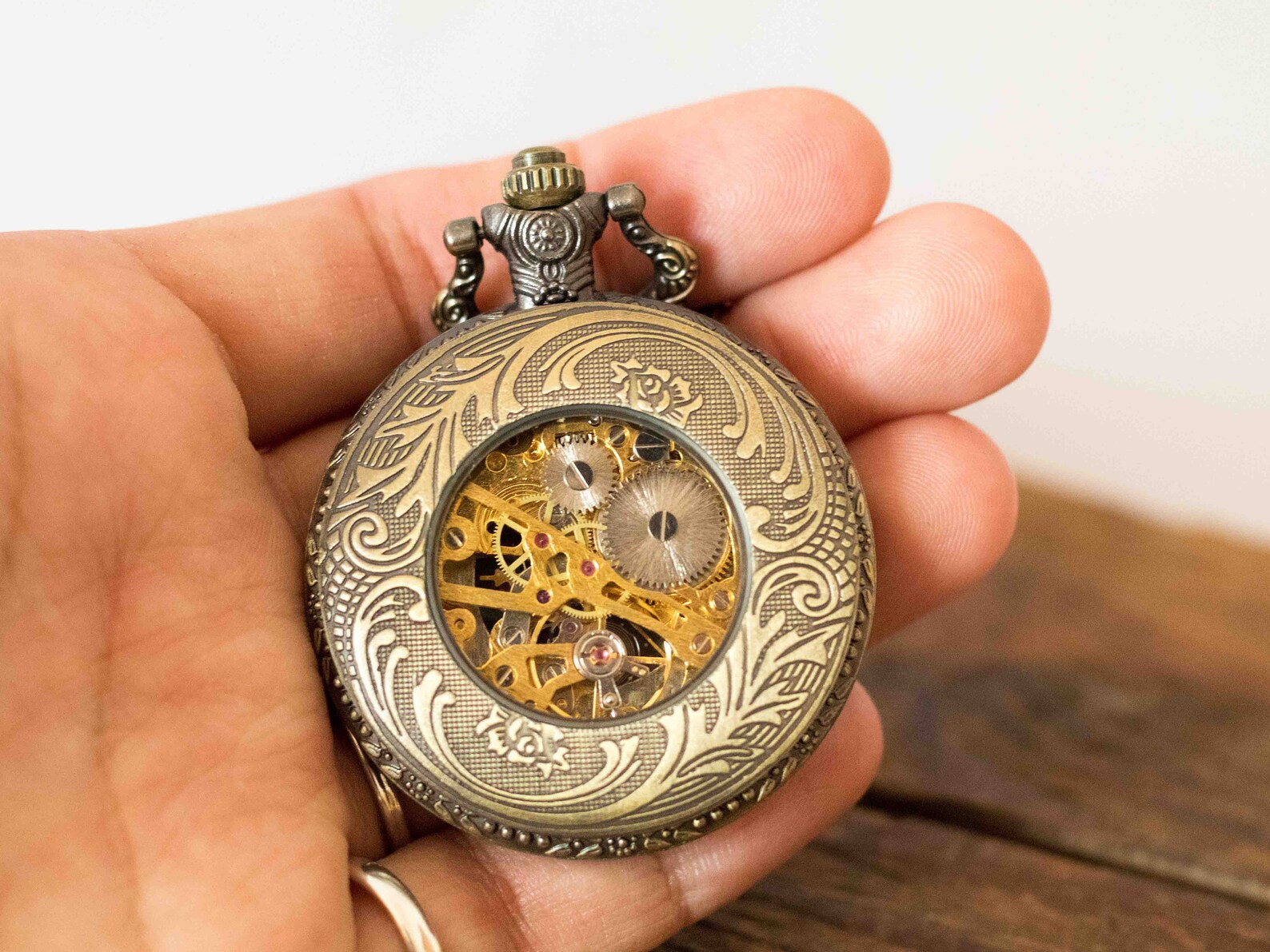 Mechanical Pocket Watch - Astronomical Clock Edition - Etsy